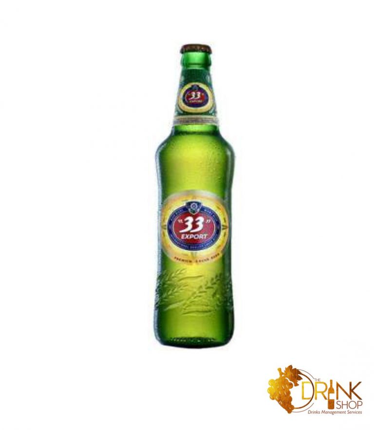 “33”EXPORT PREMIUM LAGER BEER(60CL) – The Drink Shop Nigeria | Buy ...