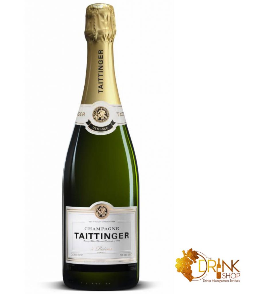 TAITTINGER DEMI SEC(75CL) – The Drink Shop Nigeria | Buy Drinks Online